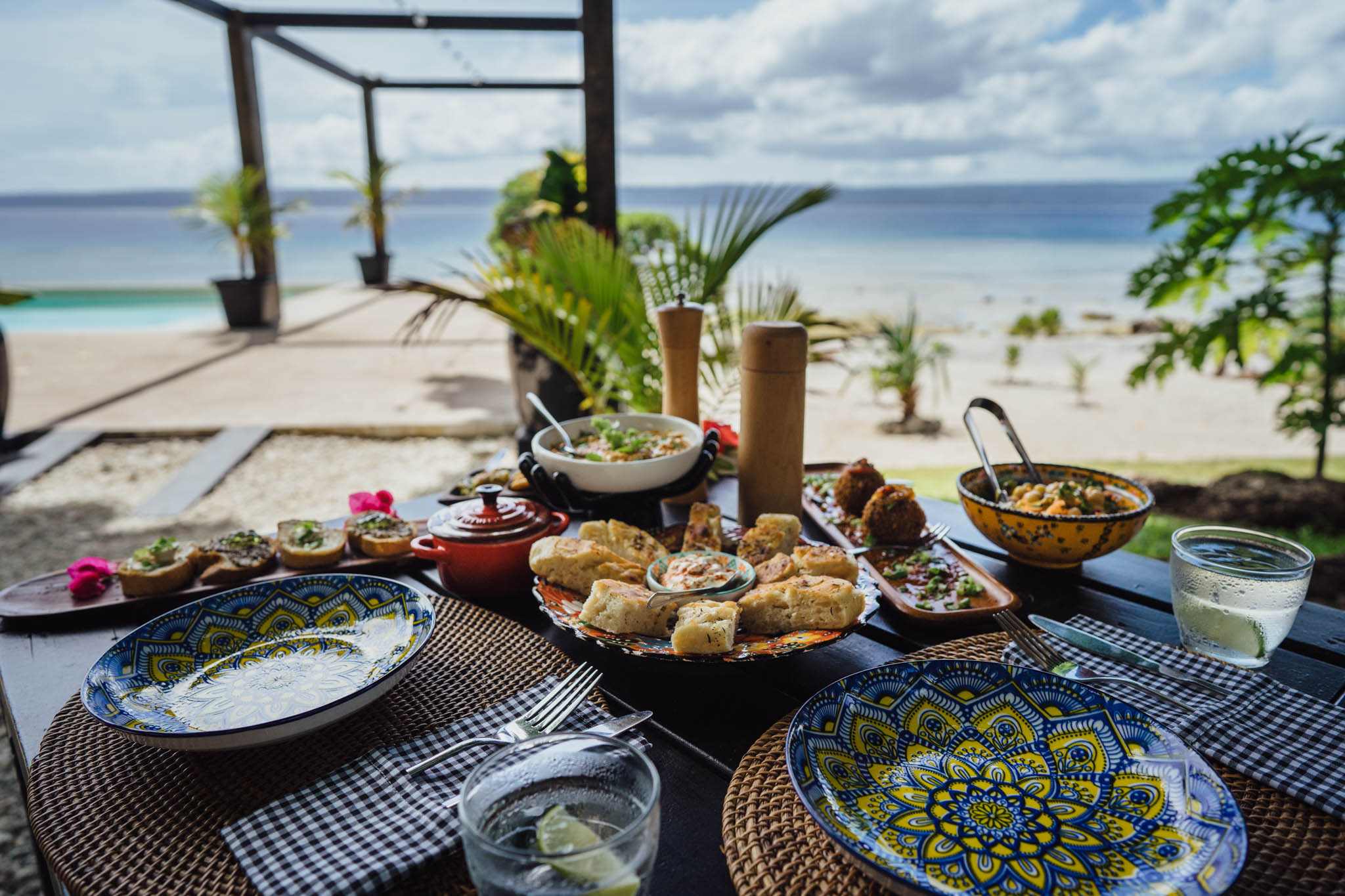 Our Peaceful Seafront Restaurant Near Port Vila